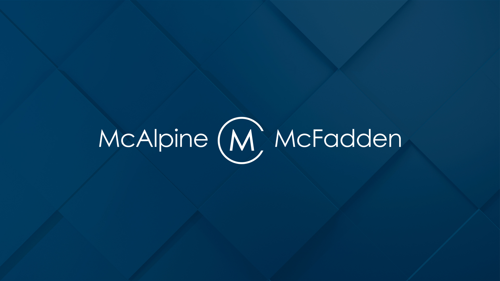 McAlpine McFadden